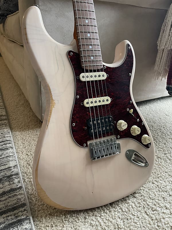 Custom Nitro Finish Heavy Relic Squier Classic Vibe '50s | Reverb