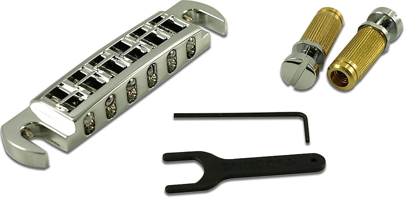 TonePros Wraparound Bridge With S1 Studs Chrome | Reverb