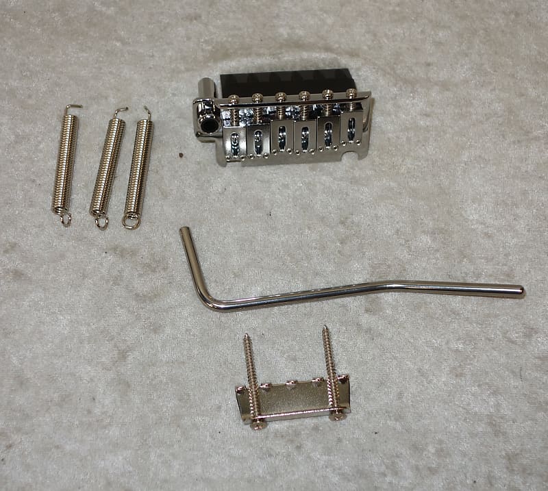 Gotoh 510 Tremolo NS510T-FE1 electric guitar bridge in chrome | Reverb