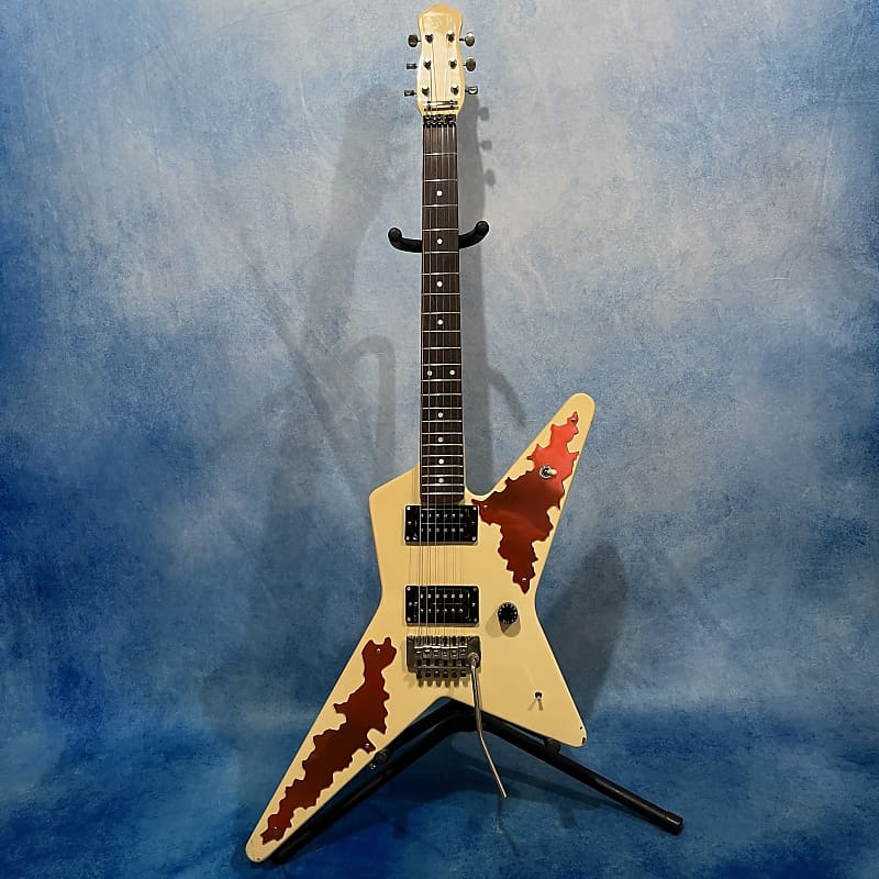 Random Star 1980s White Made in Japan White | Reverb