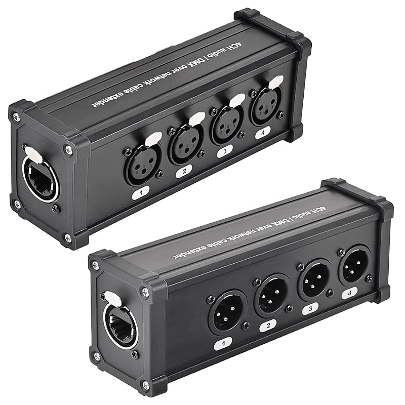 4-Channel 3-Pin Ethercon Cable Extender, Network Cable Multi | Reverb