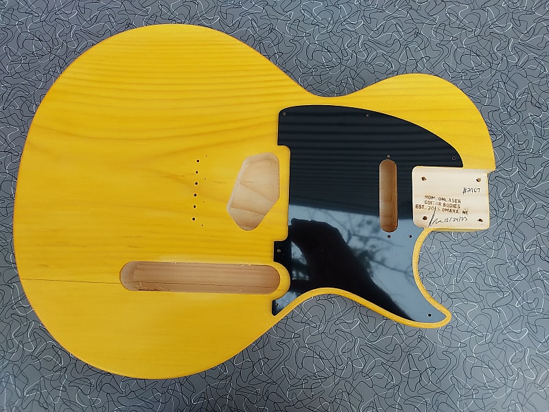 Guitar Body LP Jr./Telecaster Hybrid Style Nitro Finish | Reverb