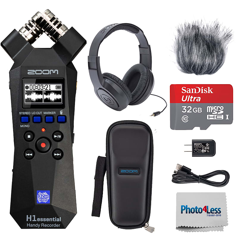 Zoom H1essential Stereo Recorder with 32-Bit Float, USB | Reverb