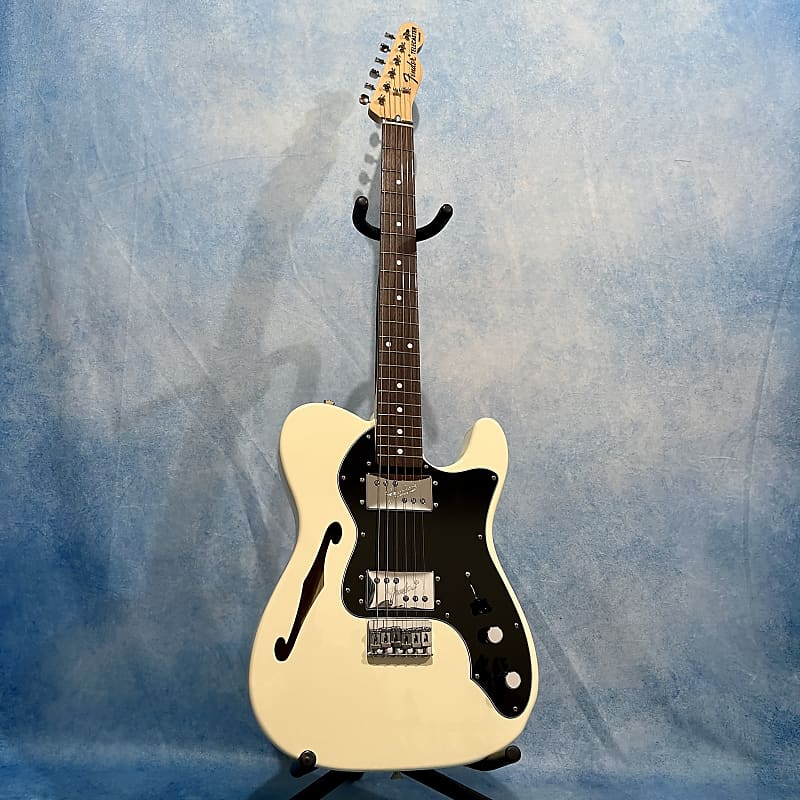 2017 Fender FSR Thinline Telecaster Reissue MIJ Olympic White | Reverb