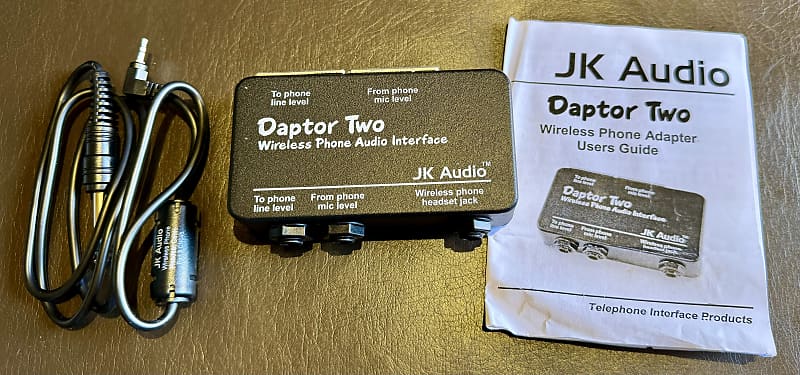 JK Audio Daptor Two Wireless Phone Interface | Reverb