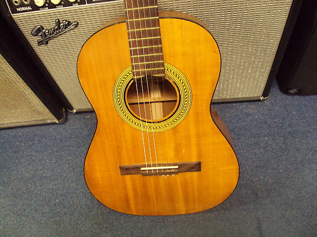 GIBSON Nylon String Classical Acoustic guitar 1969 Natural | Reverb