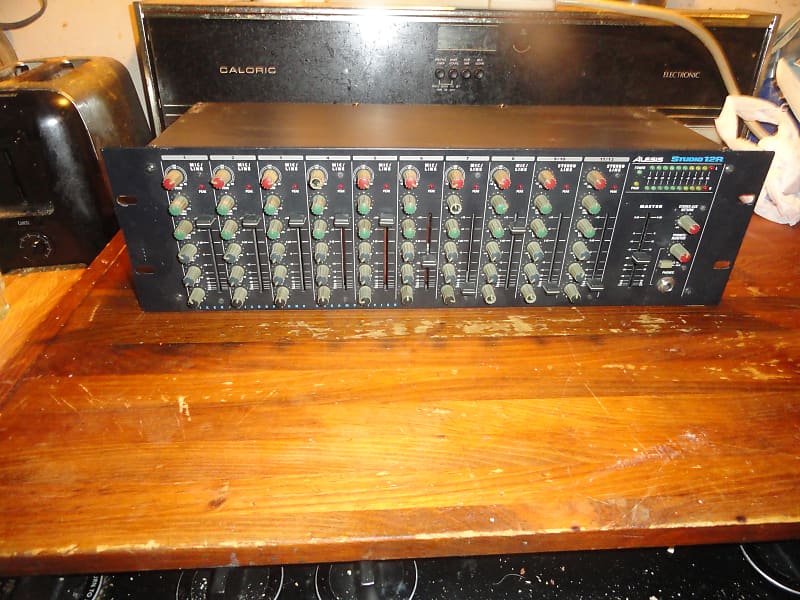 Alesis Alesis Studio 12R Rack-Mount Mixer Power Cord 8 12 | Reverb
