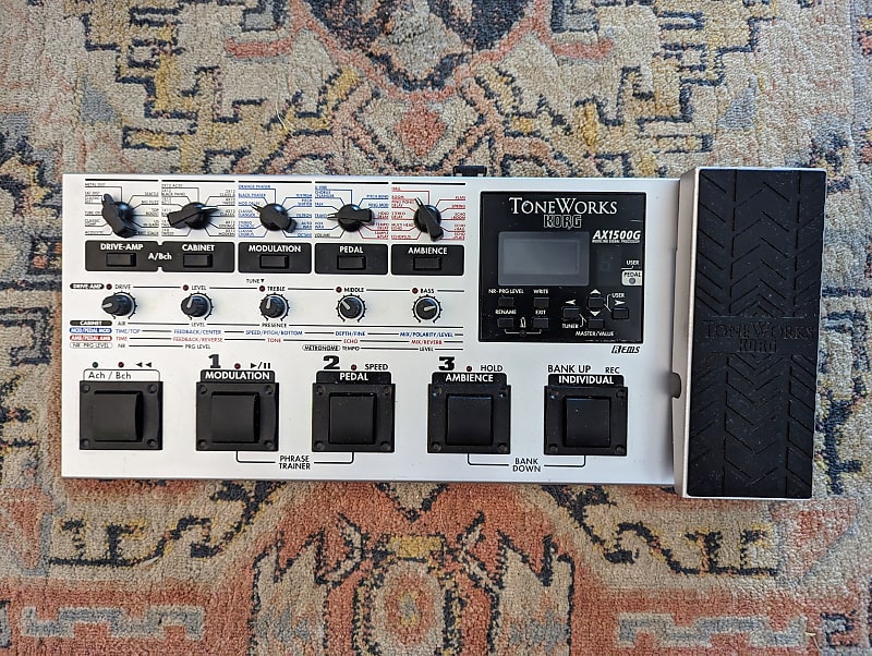 Korg ToneWorks AX1500G | Reverb