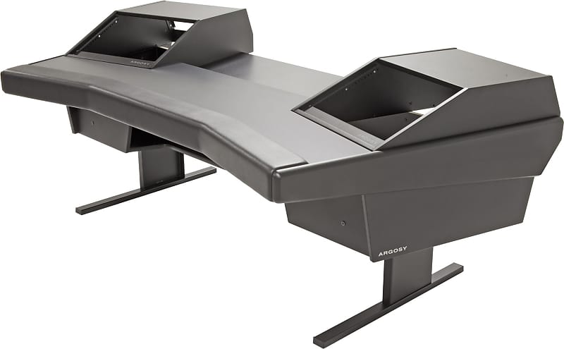 Argosy Dual15 Studio Workstation Desk with 803 Racks - Black | Reverb