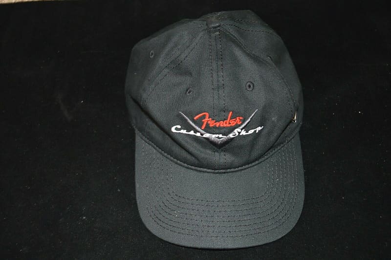 Fender Custom Shop Hat in Black - MINT | Reverb