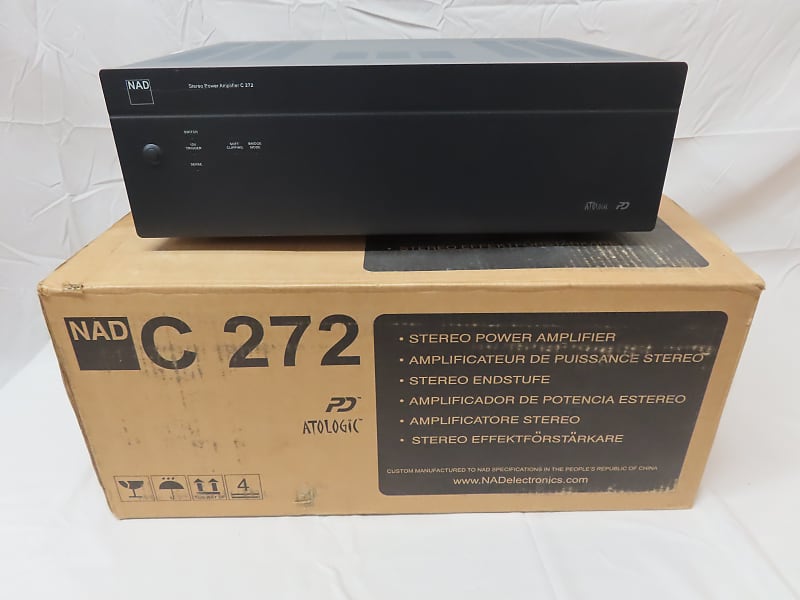 NAD C272 Stereo Power Amplifier 150 Watt Per Channel Amp w/ | Reverb