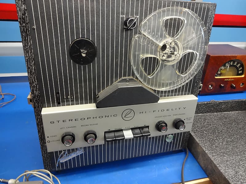 Vintage Recordio Model 230 Reel to Reel Player recorder tape | Reverb