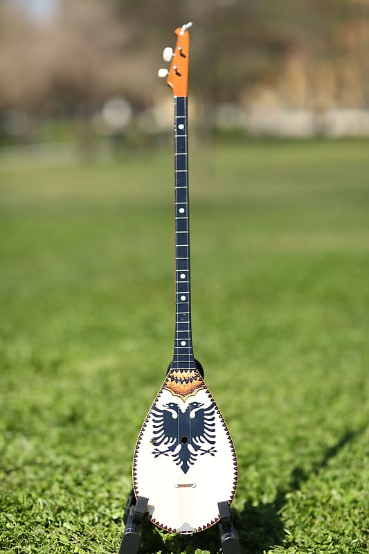 Cifteli c-note Chromatic, Qifteli e Temperuar Albanian Flag | Reverb