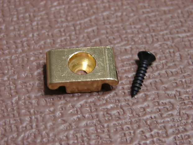 Brass Bass String Tree Retainer For Fender Precision Jazz | Reverb UK