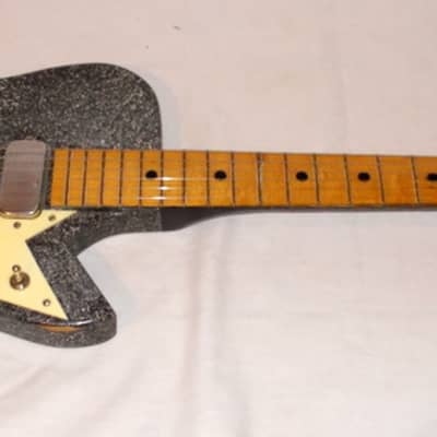 1958 Kay K4144 Sizzler *Gray / White Spatter* Rare | Reverb