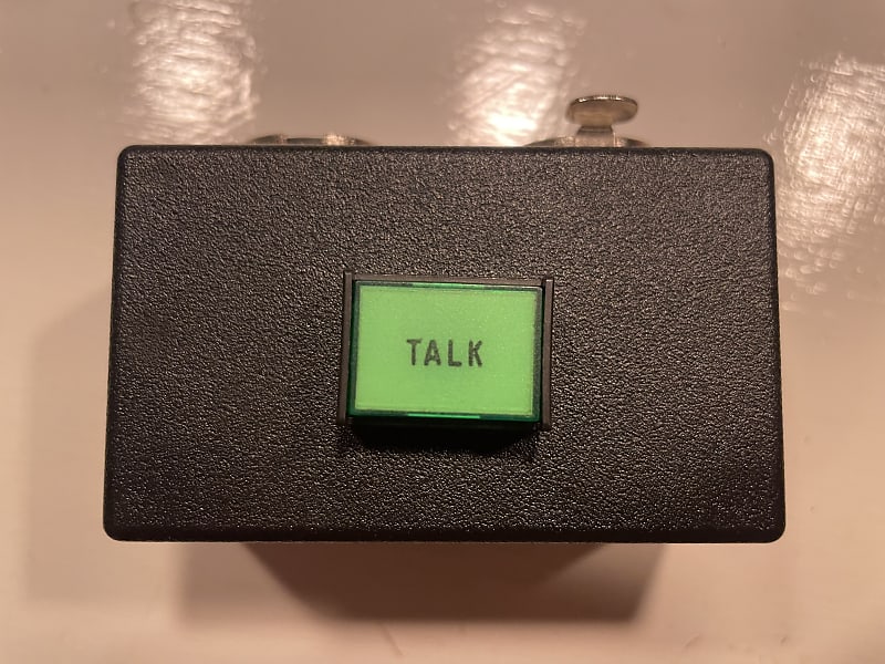 Custom Talkback Switch - Passive but with lit switch option | Reverb