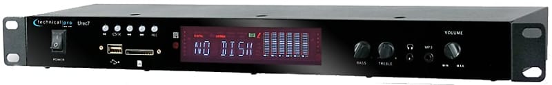 Technical Pro UREC7-RST-17 1RU USB / SD Recorder | Reverb