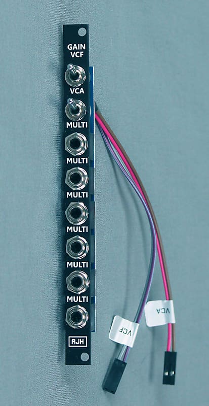 AJH SYNTH GAIN SWITCH MULTI : BLACK : BRAND NEW : [DETROIT | Reverb