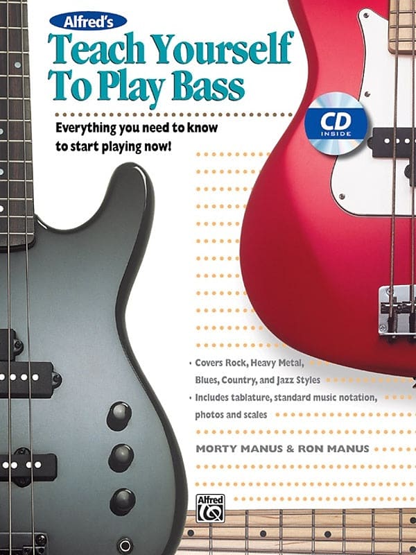 Teach Yourself To Play Bass Bk/Cd | Reverb