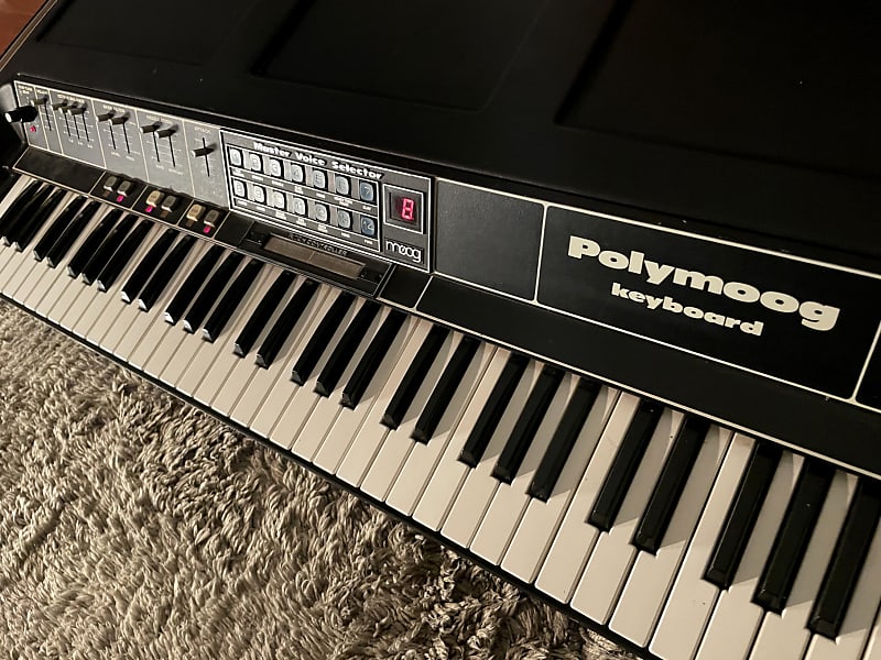 Polymoog 280a 1975 - Black | Reverb