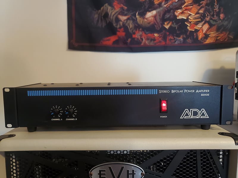 ADA B200S Guitar Power Amplifier Rack Poweramp | Reverb