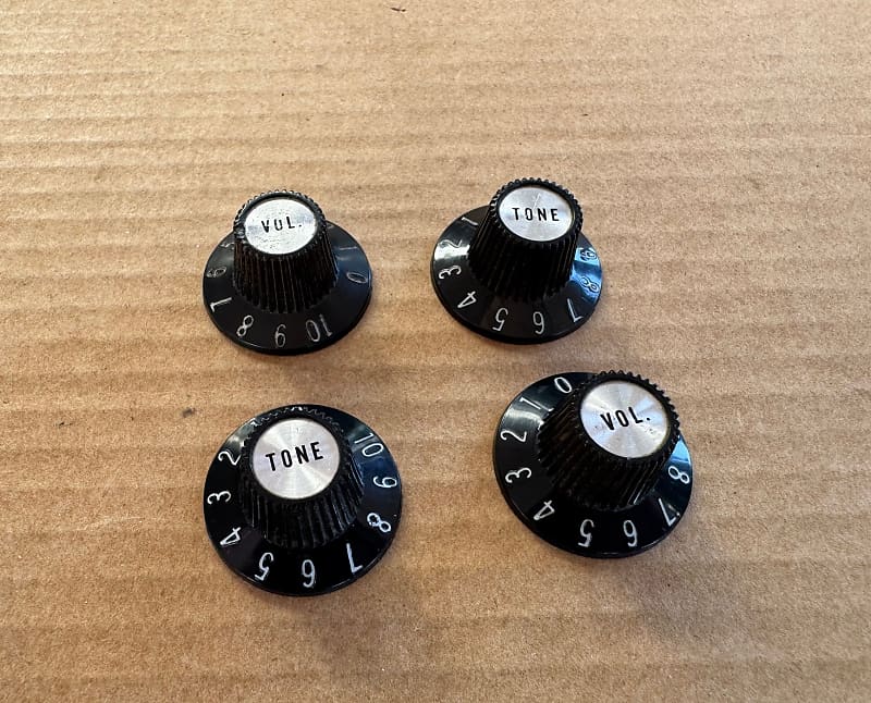 Gibson Vintage 1967 Witch Hat Knobs SG ES-335 1968 1969 1970 | Reverb