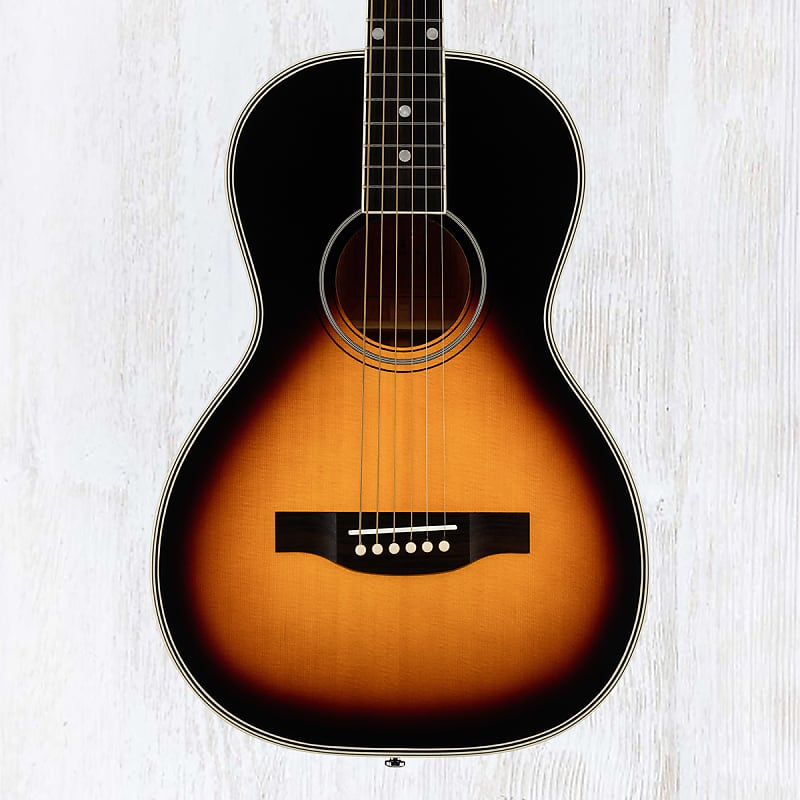 Orangewood Florence Retro Solid Top 3-Tone Sunburst Parlor | Reverb