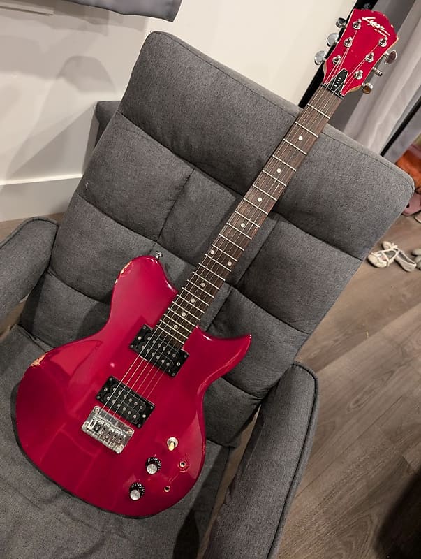 Lyon by Washburn LI-15 - Red | Reverb