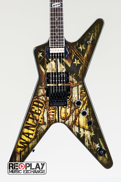 Dean Dimebag Wanted ML Electric Guitar | Reverb