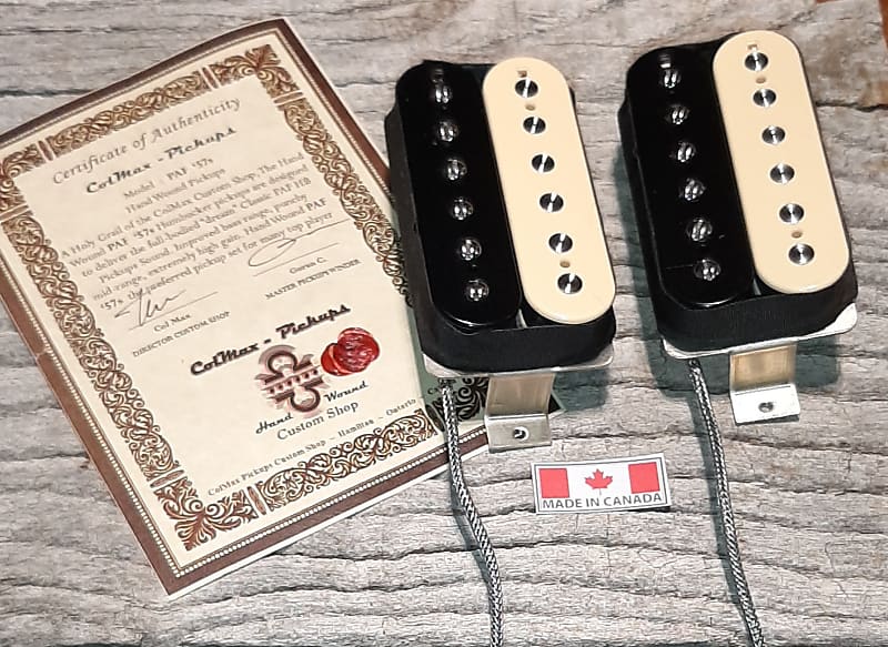 ColMax Pickups Classic PAF '57 CMP 2022 Zebra | Reverb Canada