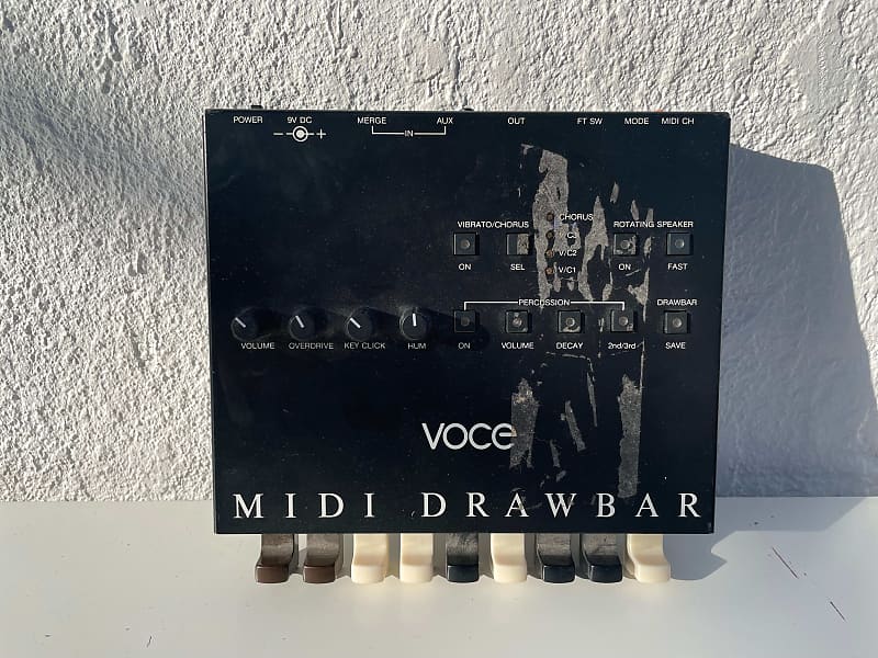 Voce Midi DrawBar Black | Reverb