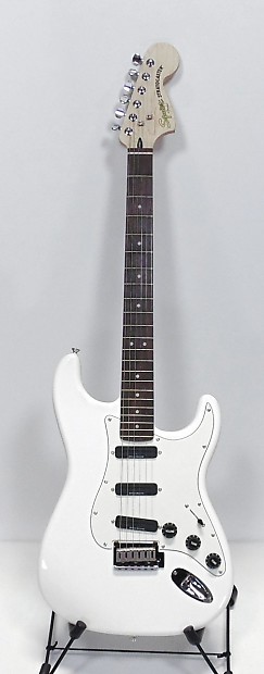 Squier Stratocaster Deluxe Hot Rails Electric Guitar | Reverb