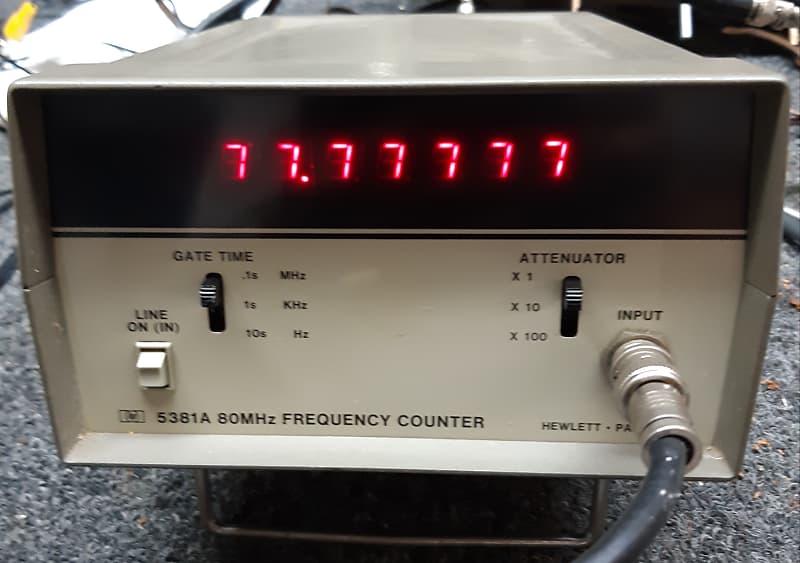 Hewlett-Packard 5381a Grey | Reverb