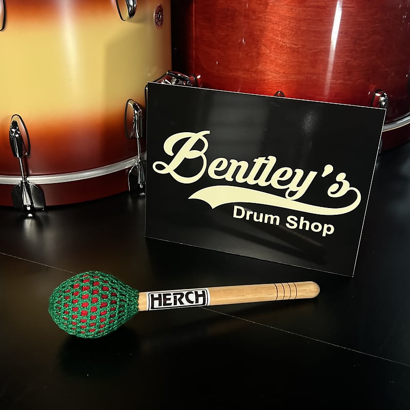 Herch Percussion Tambora Bass Drum Single Mallet in Dark | Reverb