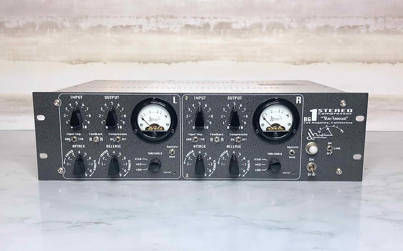 Highland Dynamics BG1 Stereo Tube Compressor | Reverb