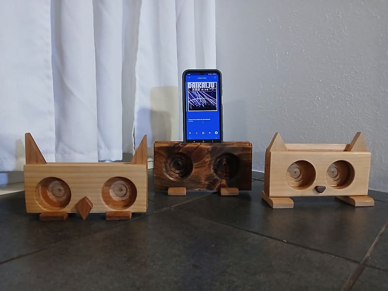 Rustic raven Acoustic phone amplifier 2025 - Custom | Reverb