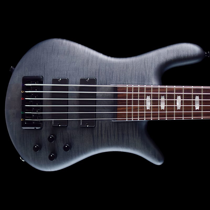Spector Euro 6 LX 2024 - Trans Black Stain Matte | Reverb UK
