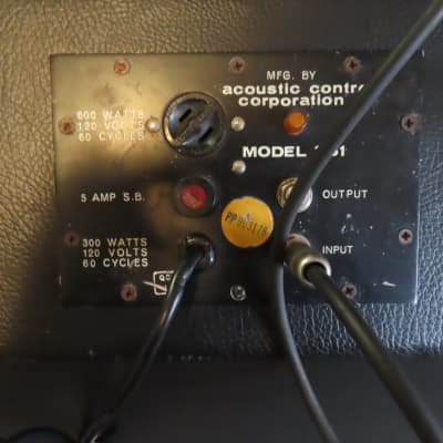 ACOUSTIC 360/361 BASS AMPLIFIER 1970 CLEAN SERVICED JACO!! | Reverb