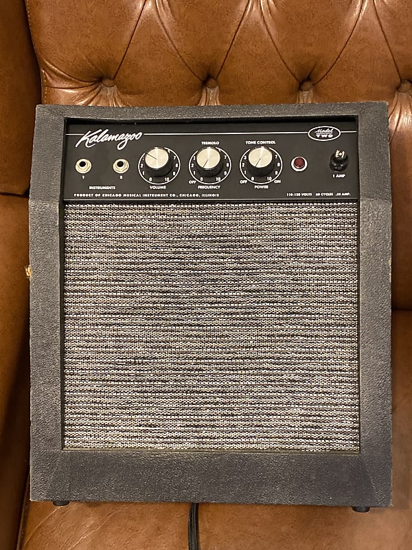 Gibson Kalamazoo 1965 Model 2 Amp EL84 12AX7 6X4 Tremolo 10” | Reverb