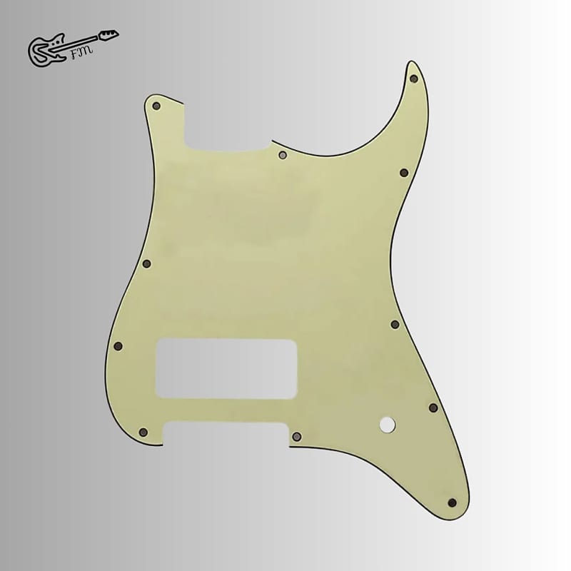 3 Ply Mint Green Strat Single P90 USA '72 11 Screw Holes | Reverb