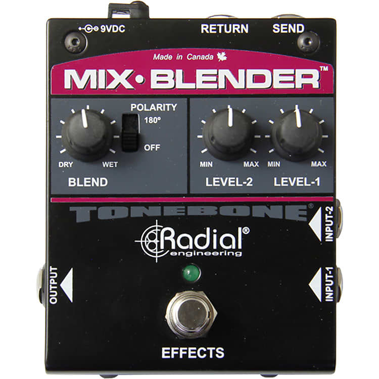 Radial MIX-BLENDER Dual Instrument Buffer, Mixer, and | Reverb Ireland