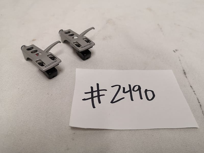 Stanton 500 Cartridges On H4S Headshells #2490 Both Require | Reverb