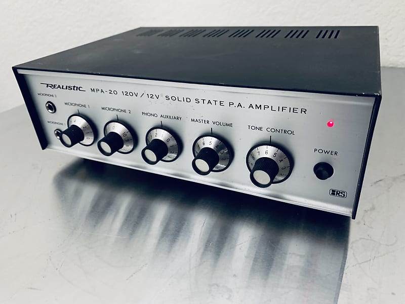 Realistic MPA-20 Metal | Reverb Australia