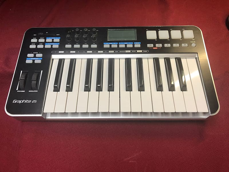 Samson GRAPHITE 25 MIDI Keyboard (Orlando, Lee Road) | Reverb