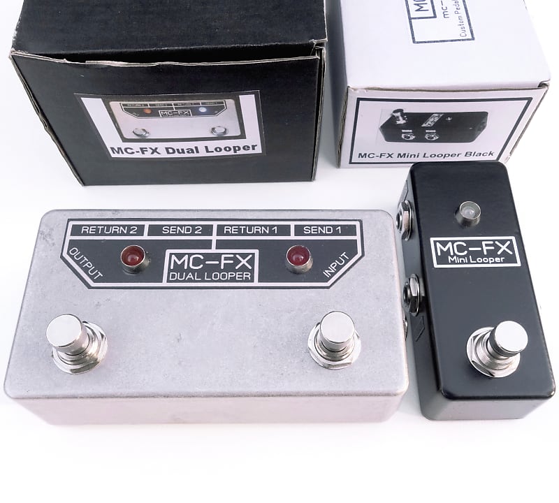 MC-FX True Bypass Looper Pedals - Dual 2x Double | Reverb Australia