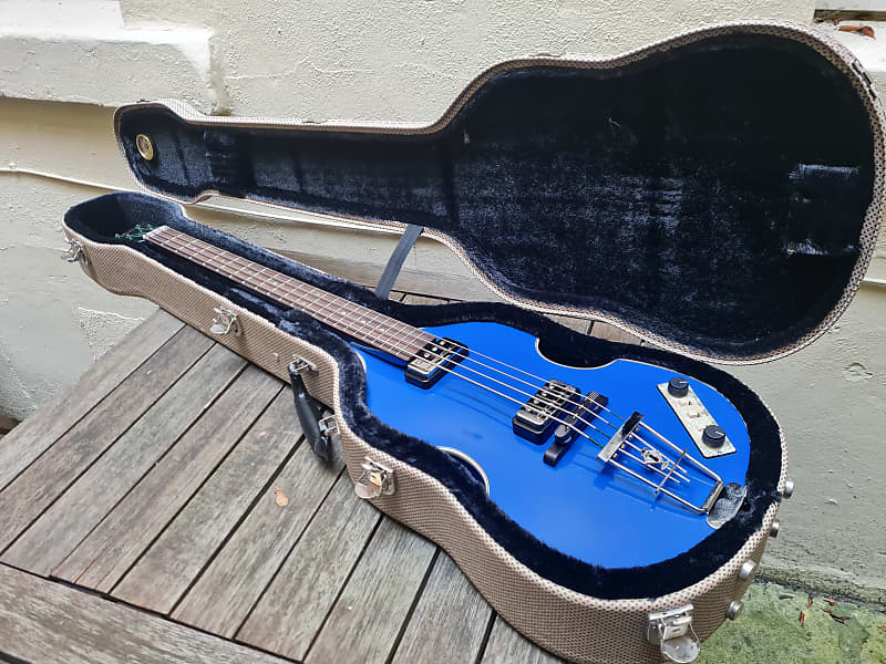 Hofner 500/1 GL-VBB-BL Gold Label 2016 Blue | Reverb