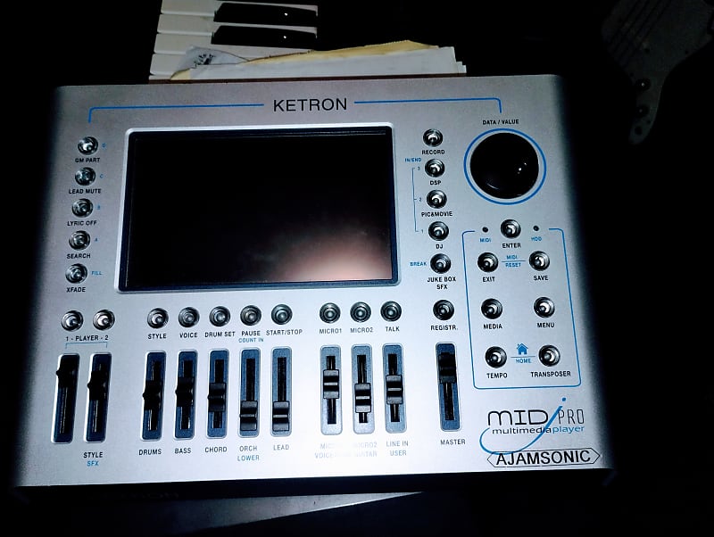 Ketron Midjay pro Ajamsonic 2014 -2016 - Black and gray | Reverb