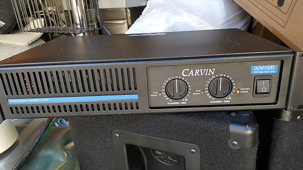 Carvin DCM 1500 Power Amplifier | Reverb