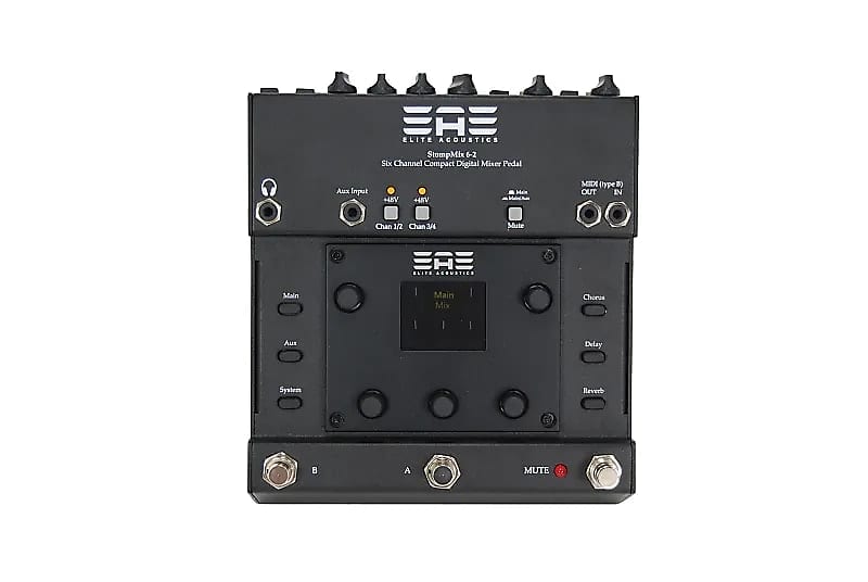 Elite Acoustics EAE StompMix 6-2 - Six Chan Digital | Reverb