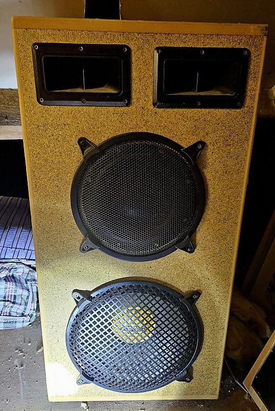 Homemade Speakers w/ Technics VC-4 Amp and Synergy Sub | Reverb UK